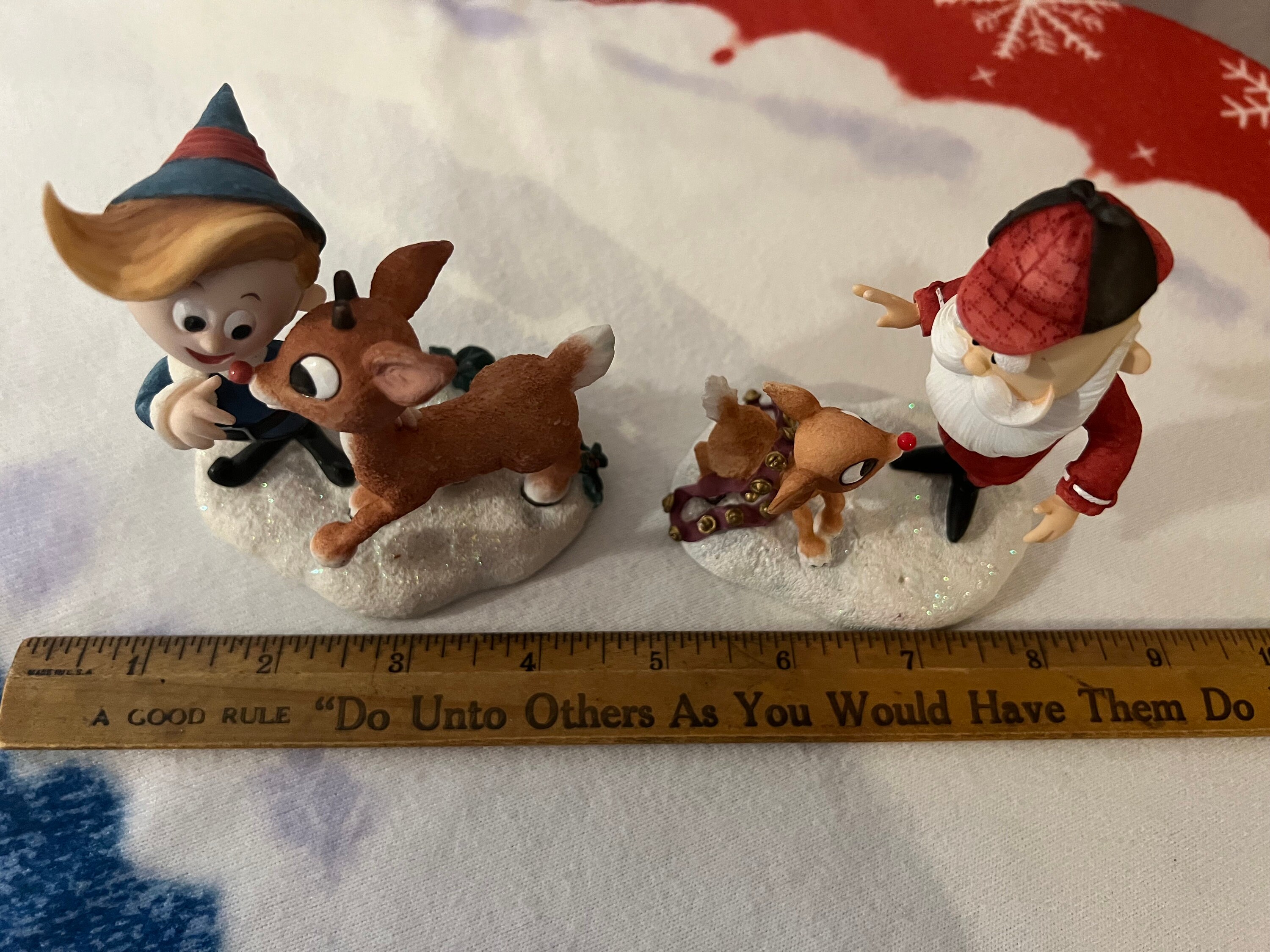 Rare Rudolph Figurines/christmas/land of Misfit Toys/lot of 2/enesco ...