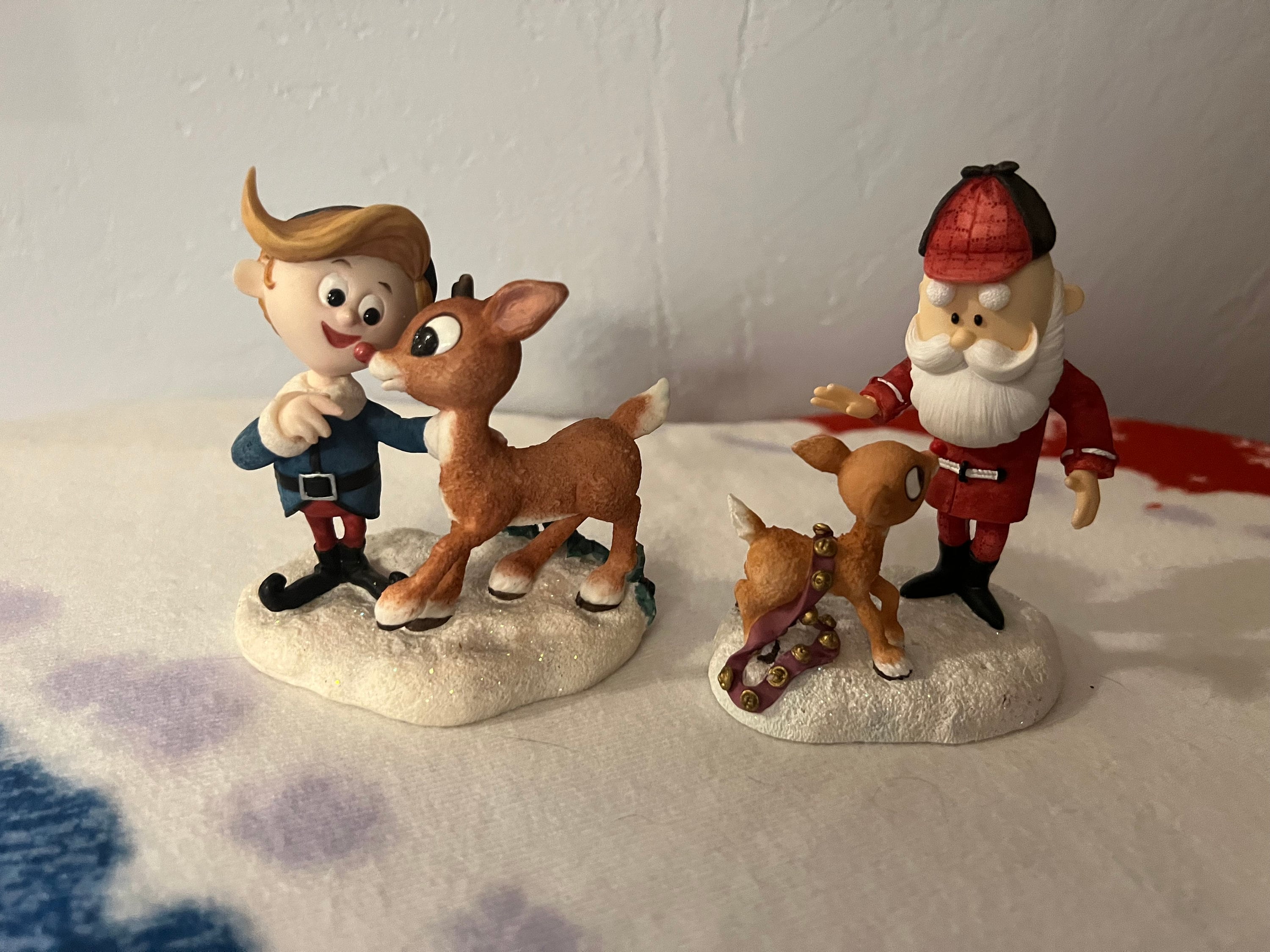 Rare Rudolph Figurines/christmas/land of Misfit Toys/lot of 2/enesco ...
