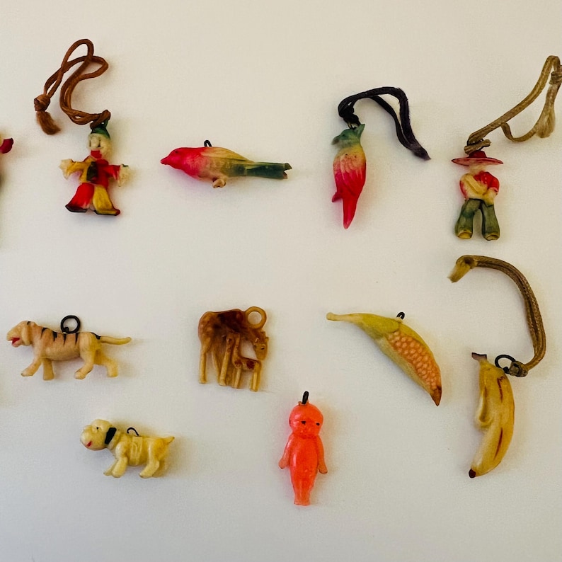 Celluloid 1930's Vintage Toys/cracker Jack Prizes/miniature ...