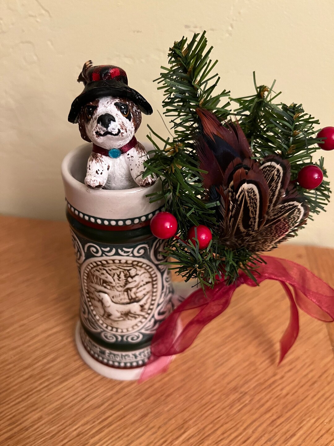 English Setter Dog/vintage Avon Collector Stein/hand Sculpted - Etsy