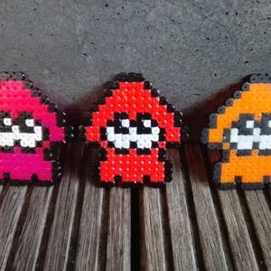 SPLATOON Neon Squids With Comic Outlines Perlerbeads Nintendo Wii U ...