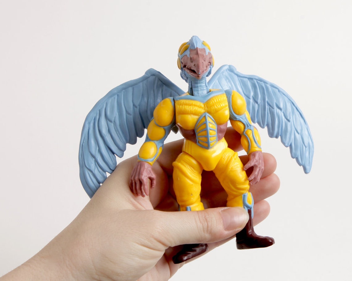 Vintage Power Ranger Peckster Action Figure Evil Space Aliens | Etsy