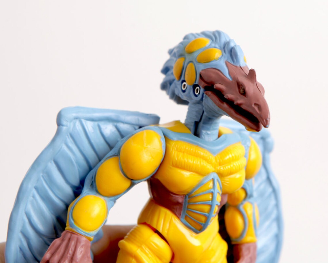 Vintage Power Ranger Peckster Action Figure Evil Space Aliens | Etsy