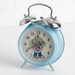 Vintage 1983 Cabbage Patch Clock, Wind up Blue Hammer Bell Alarm Clock ...
