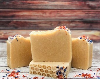 Wildflower Honey Soap Handmade Soap, Natural Soap, Homemade Soap, Cold ...