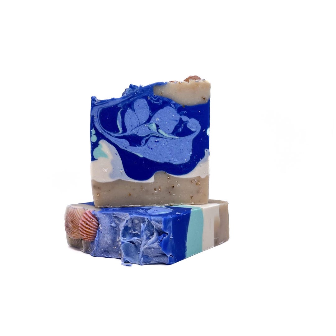 Sea Shell Beach Bar Soap – Handmade Ocean-inspired Soap, Hand-poured ...