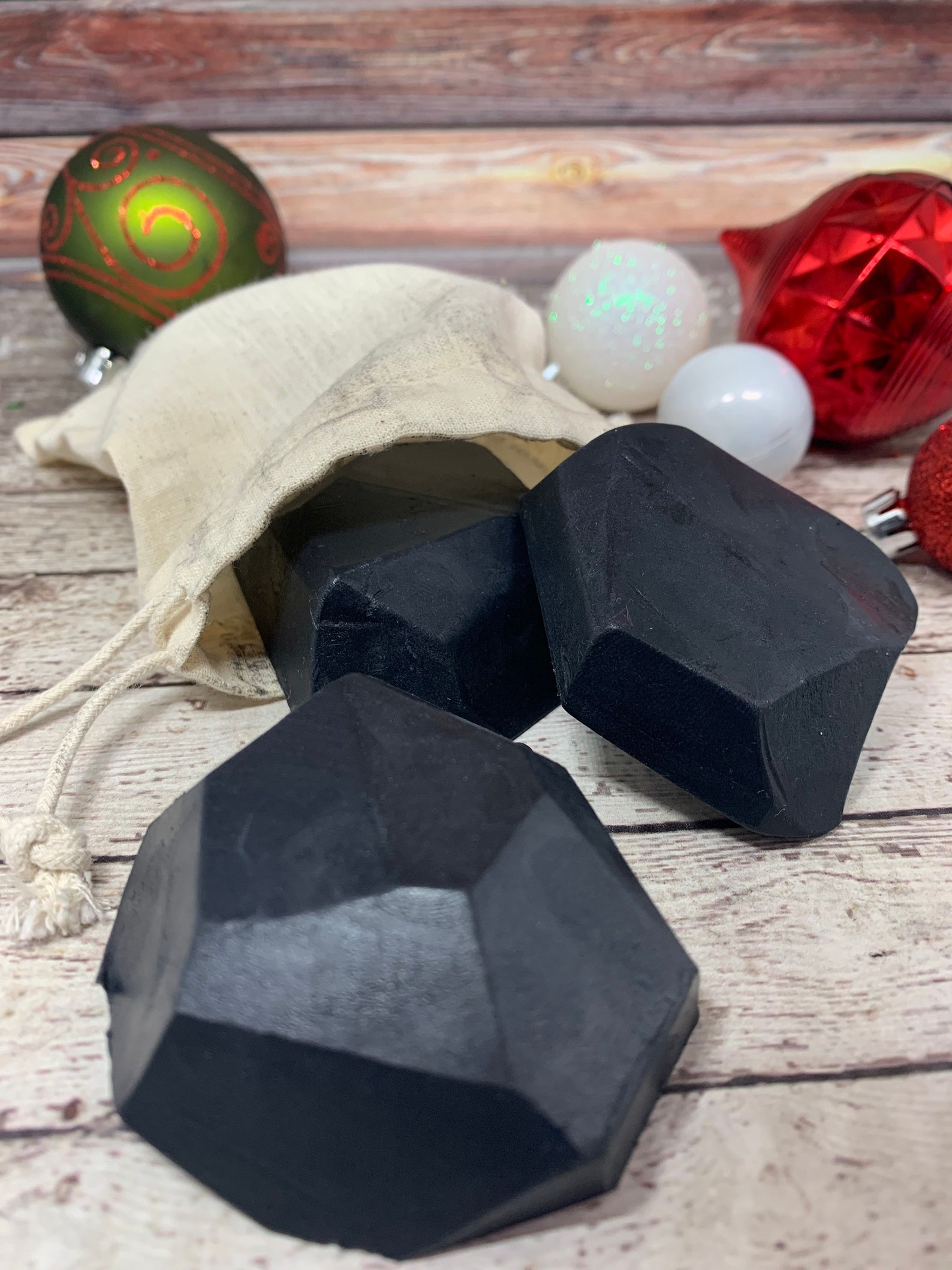 Lump of Coal Soap Christmas Soaps Naughty List Soap Coal - Etsy