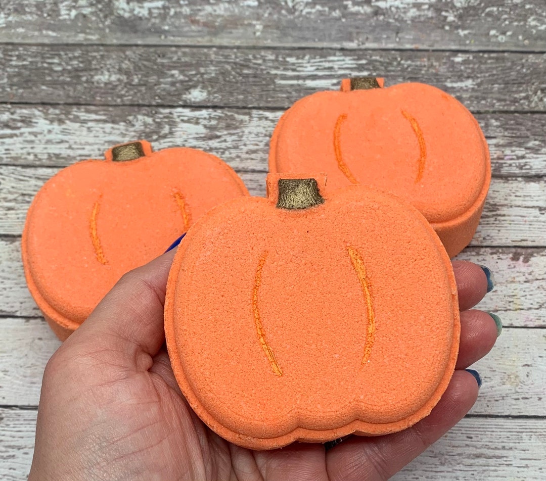 Pumpkin Spice Bath Bombs Fizzy Bath Bombs Fall Bath Bomb Gifts for Her ...