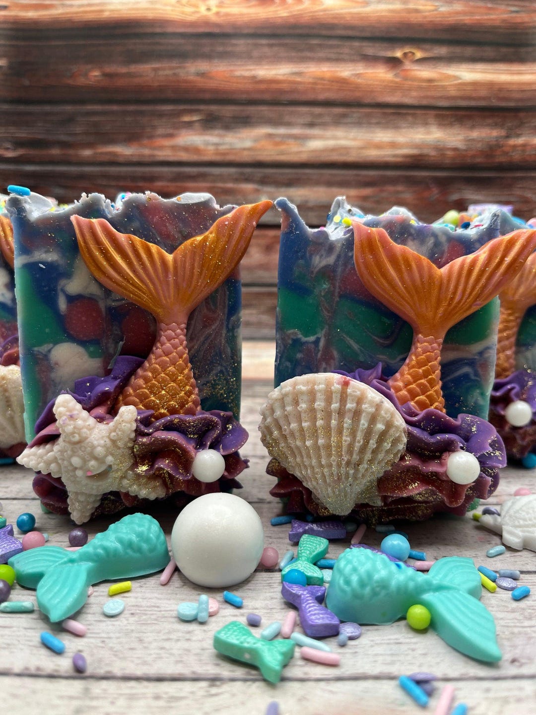 Magical Mermaid Soap Cold Pocess Shea Butter Soap With Natural ...