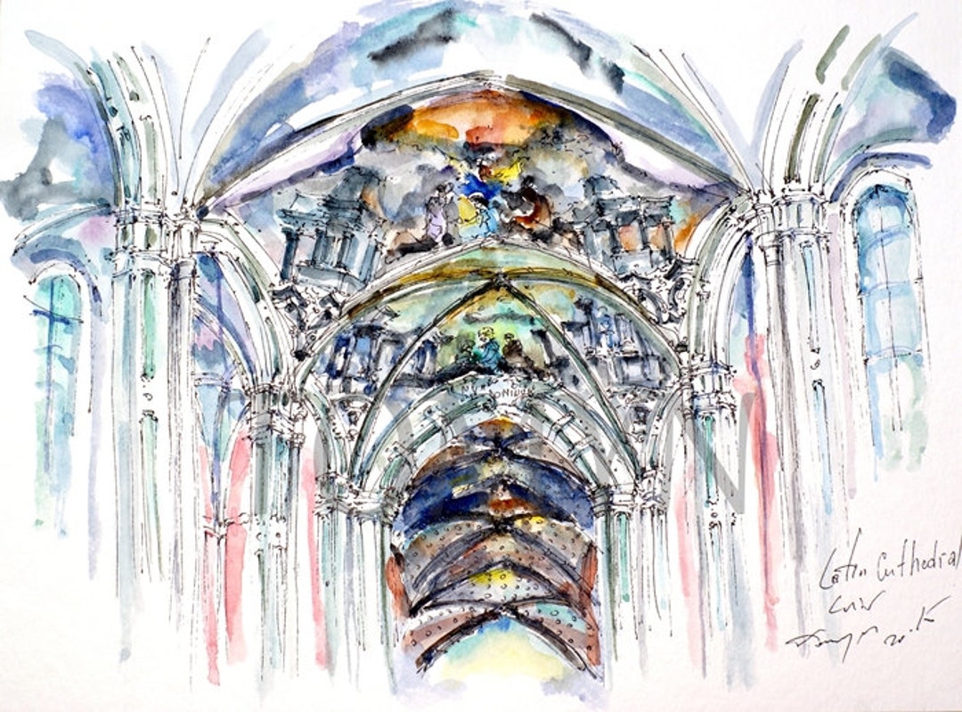 The Latin Cathedral. L'viv Architecture. Original - Etsy