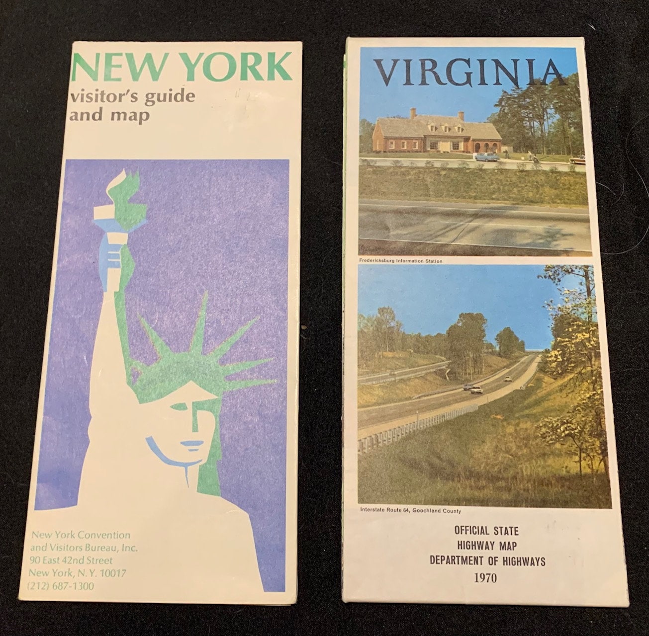 1960-1970 Road Maps - Etsy