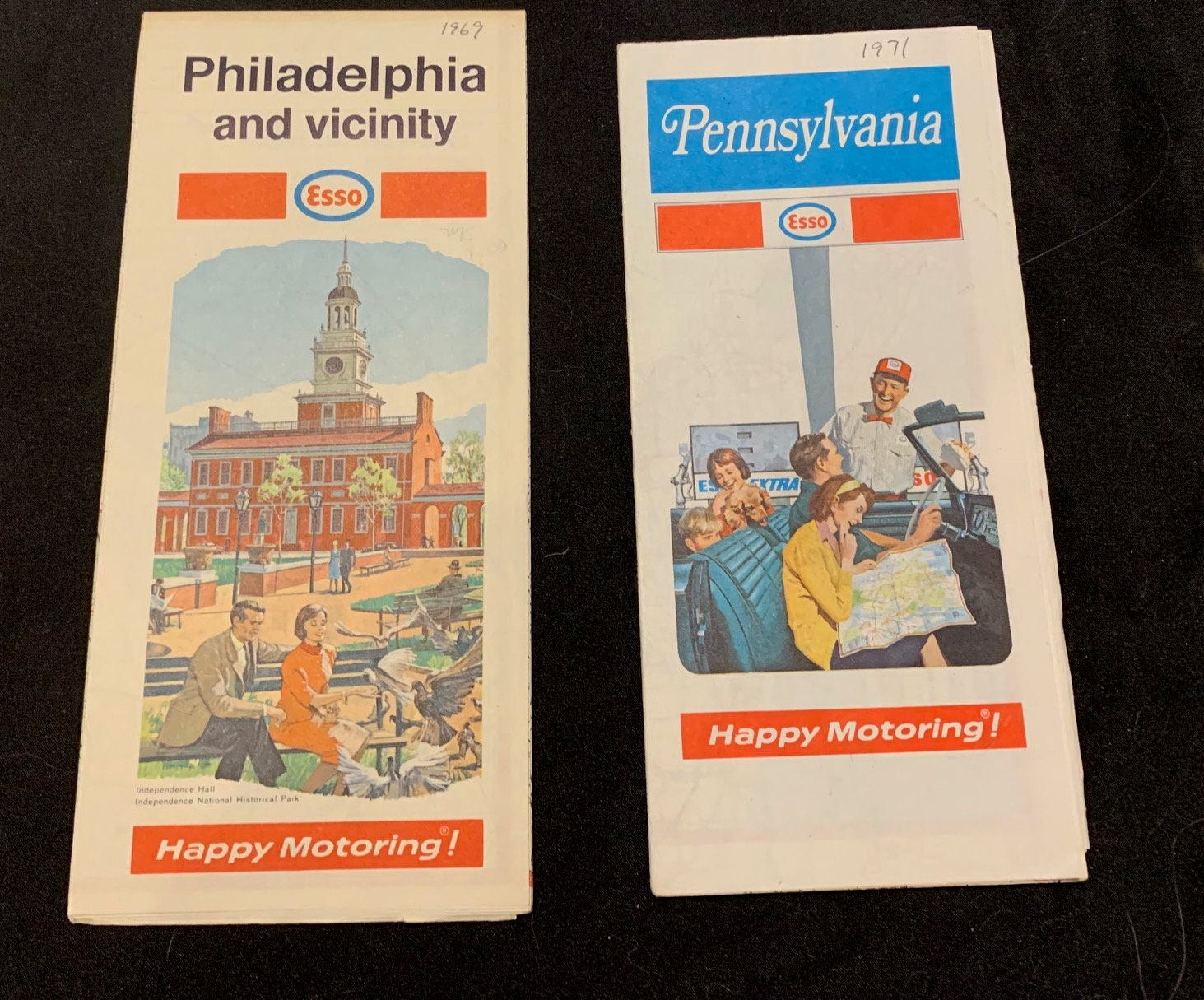 1960-1970 Road Maps - Etsy