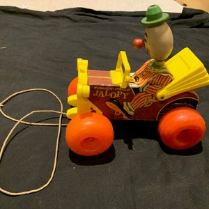 1960s Fisher Price Clown Jalopy - Etsy