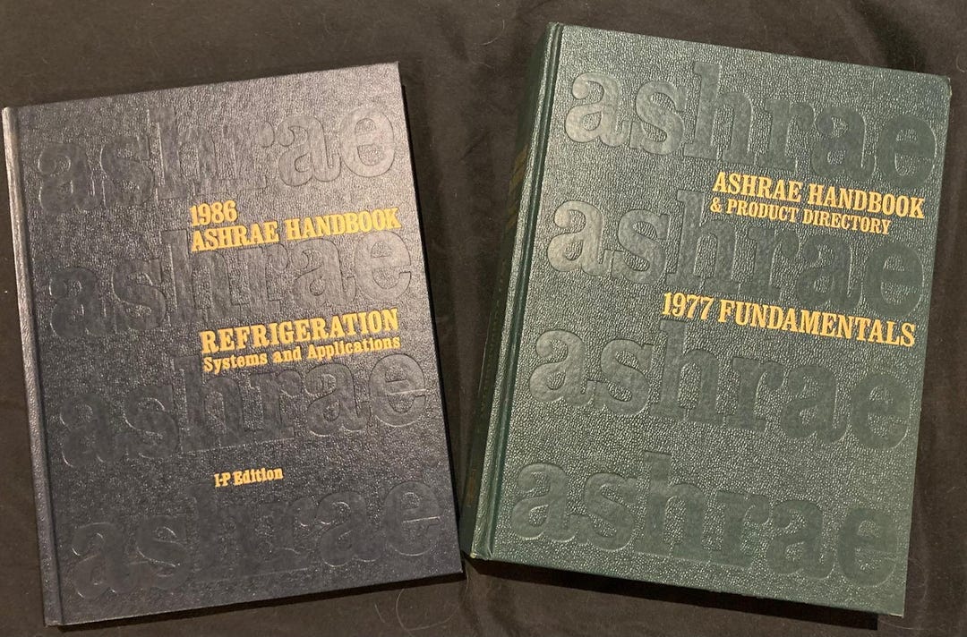 Two Ashrae Handbooks - Etsy