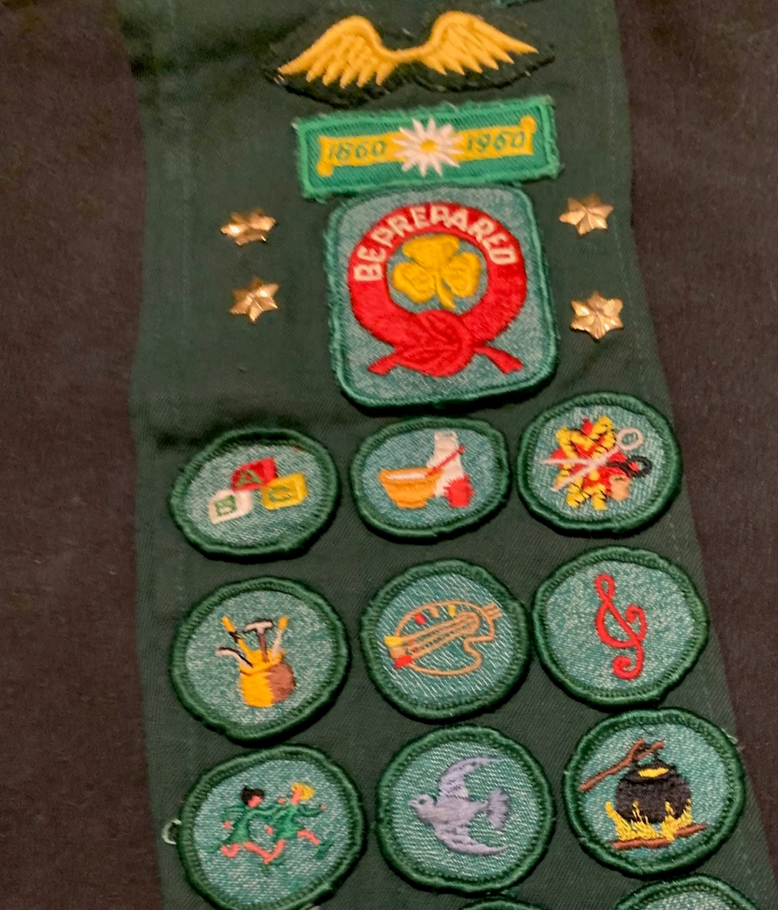 Vintage Girl Scout Sash With Badges and Pins - Etsy