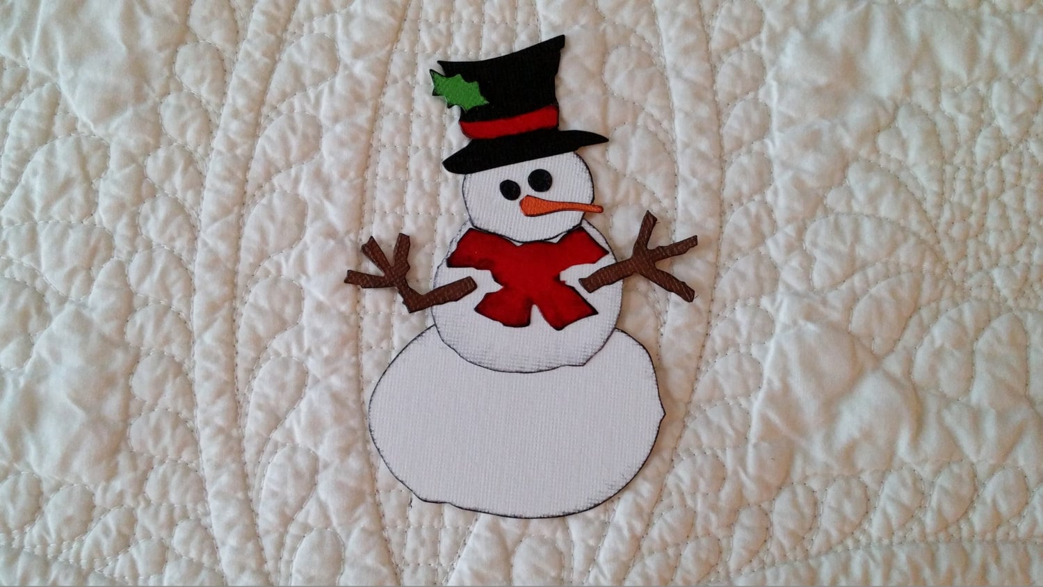 Snowman Die-cuts Set of 2 - Etsy