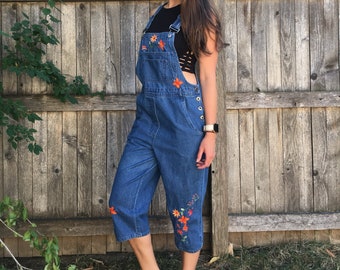 Floral overalls | Etsy