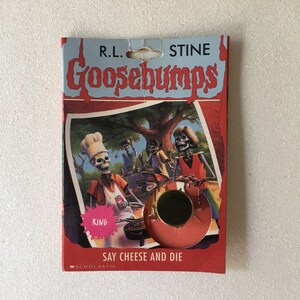 VTG 1995 Goosebumps Say Cheese and Die Hologram Ring - Etsy