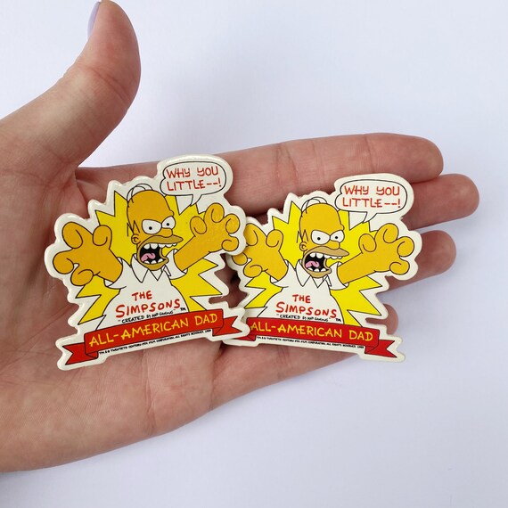 VTG 1989 Homer Simpson Pin - Gem