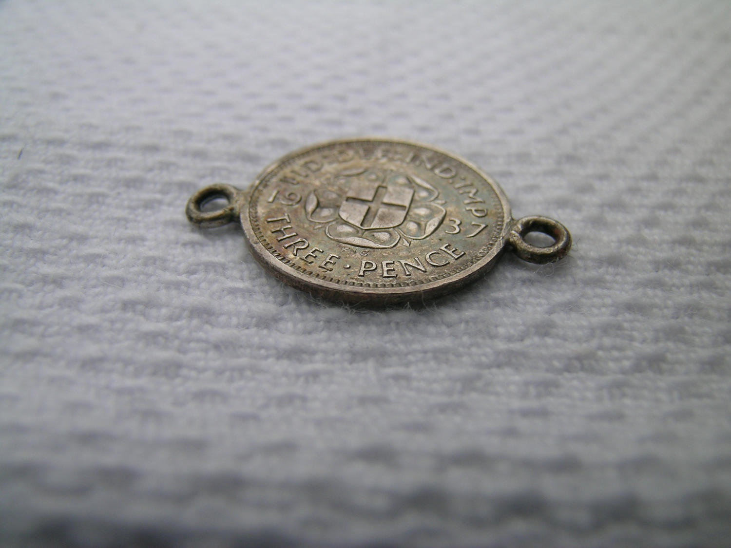 Lovely Unusual Vintage British 1937 Threepenny Bit Threepence - Etsy