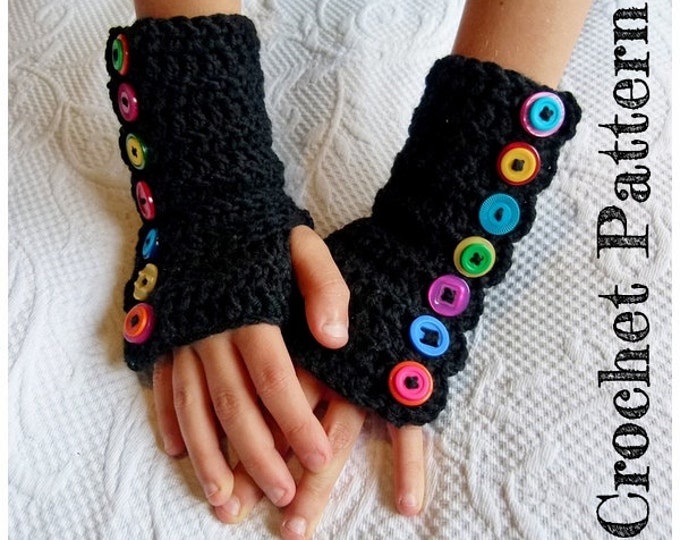Crochet Pattern Instant Download Arm Warmers - Etsy