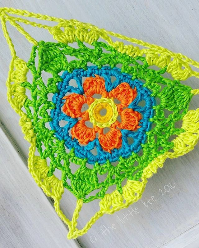 Boho Blossom Bunting Instant Download Crochet Pattern | Etsy