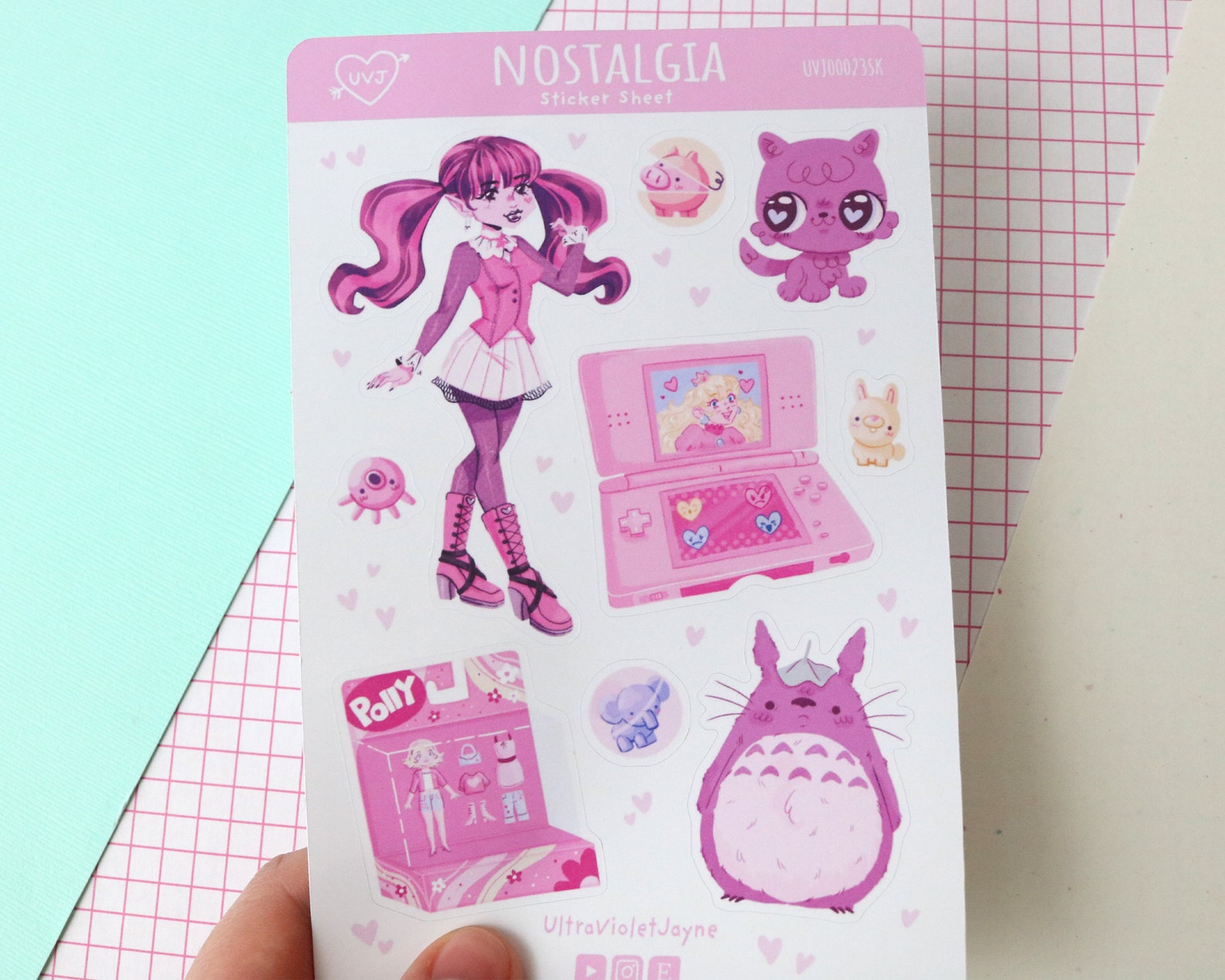 Childhood Nostalgia Sticker Sheet | Etsy