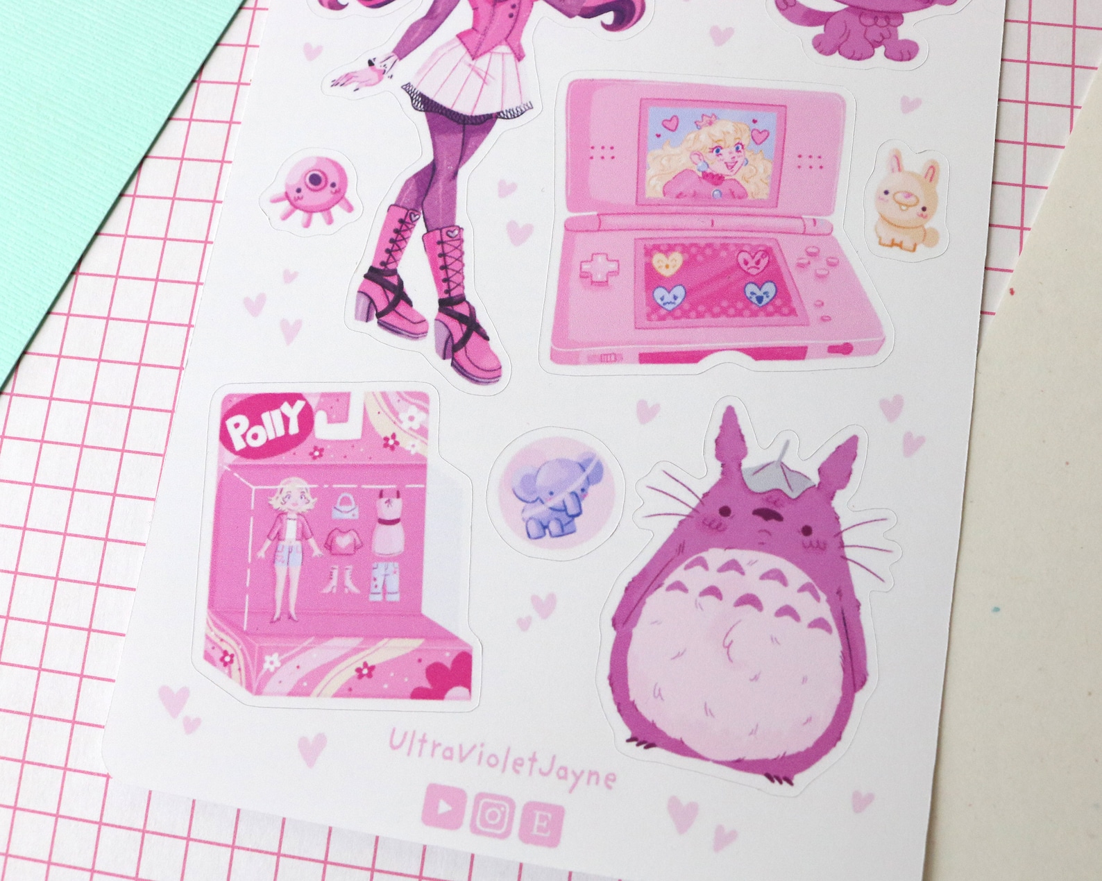 Childhood Nostalgia Sticker Sheet | Etsy