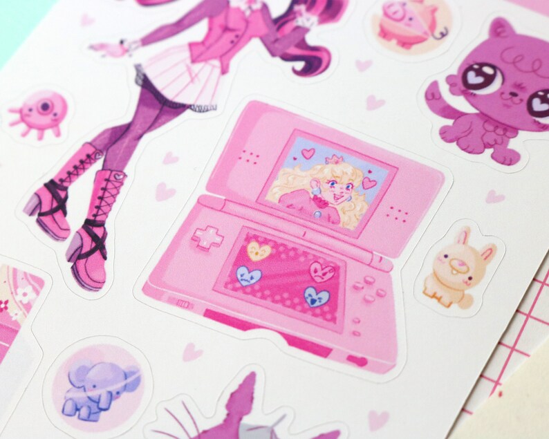 Childhood Nostalgia Sticker Sheet | Etsy