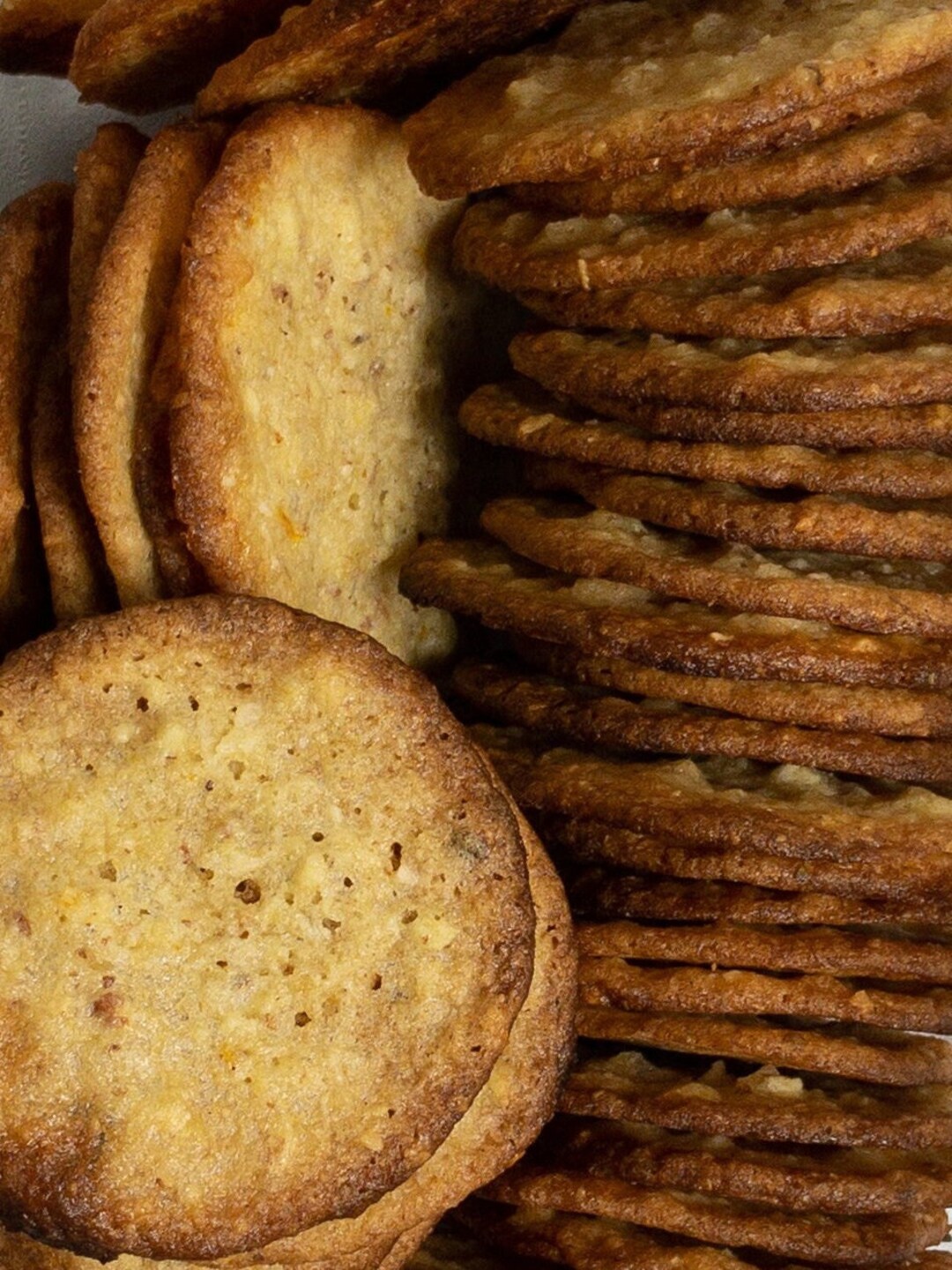 Almond Orange Crisps Recipe, Thin Crispy Almond Orange Cookie Recipe ...