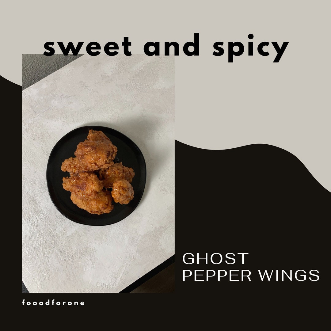 Sweet and Spicy Ghost Pepper Wings Recipe Food Recipes Fried Chicken ...