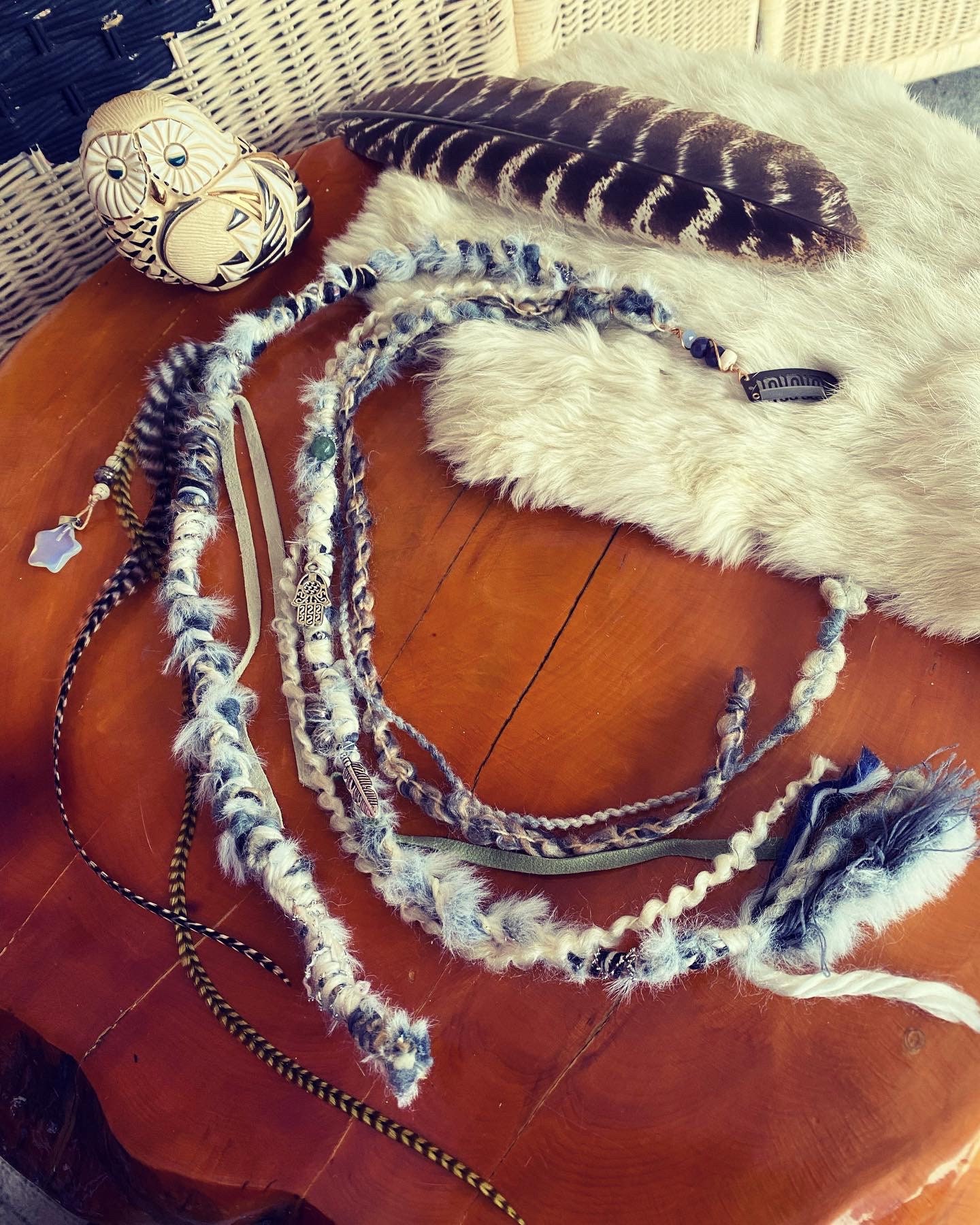 One Multi Layered Goddess-dreads Thread Dreads Bohemian - Etsy UK