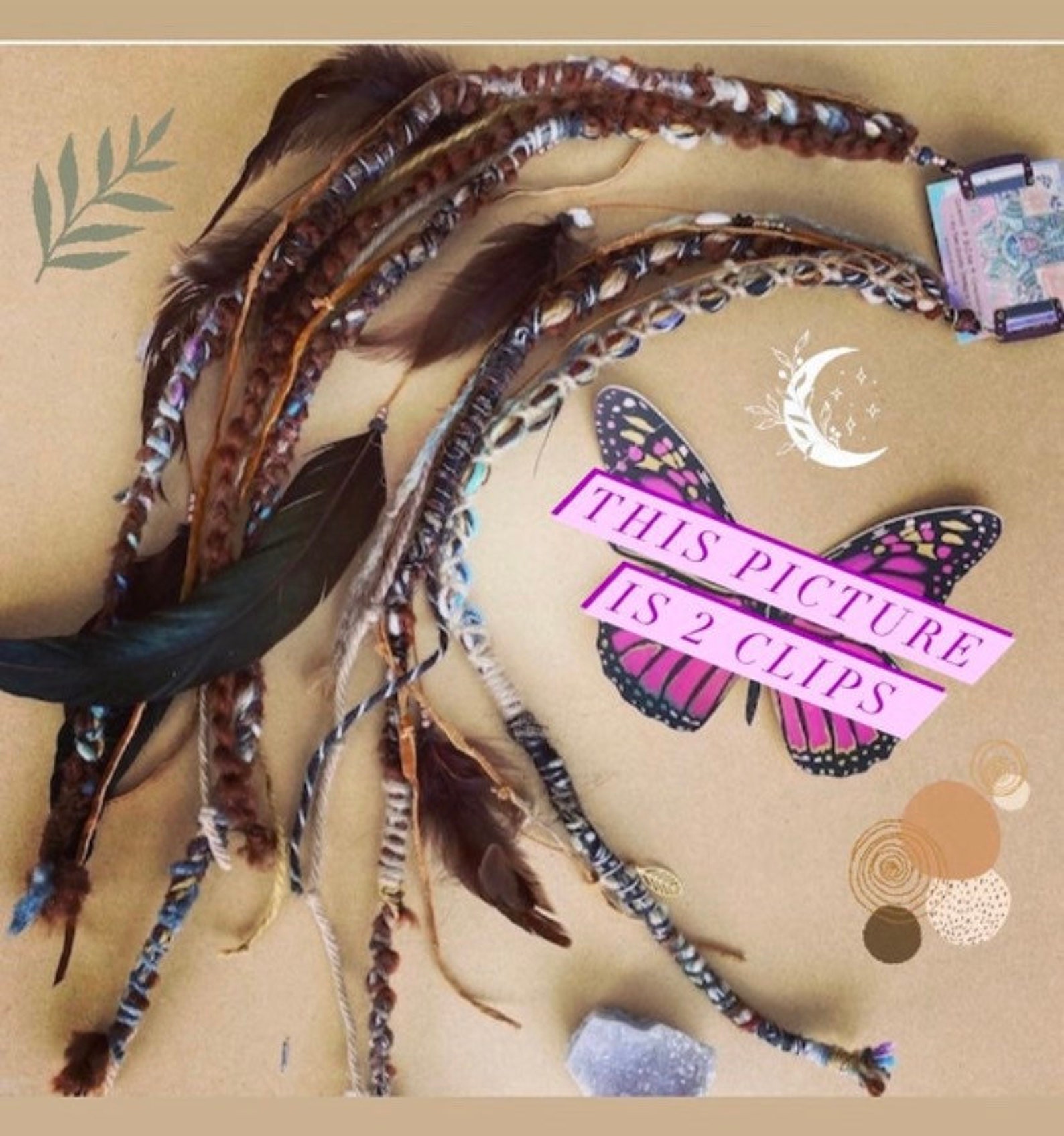 One Multi Layered Goddess-dreads Thread Dreads Bohemian | Etsy