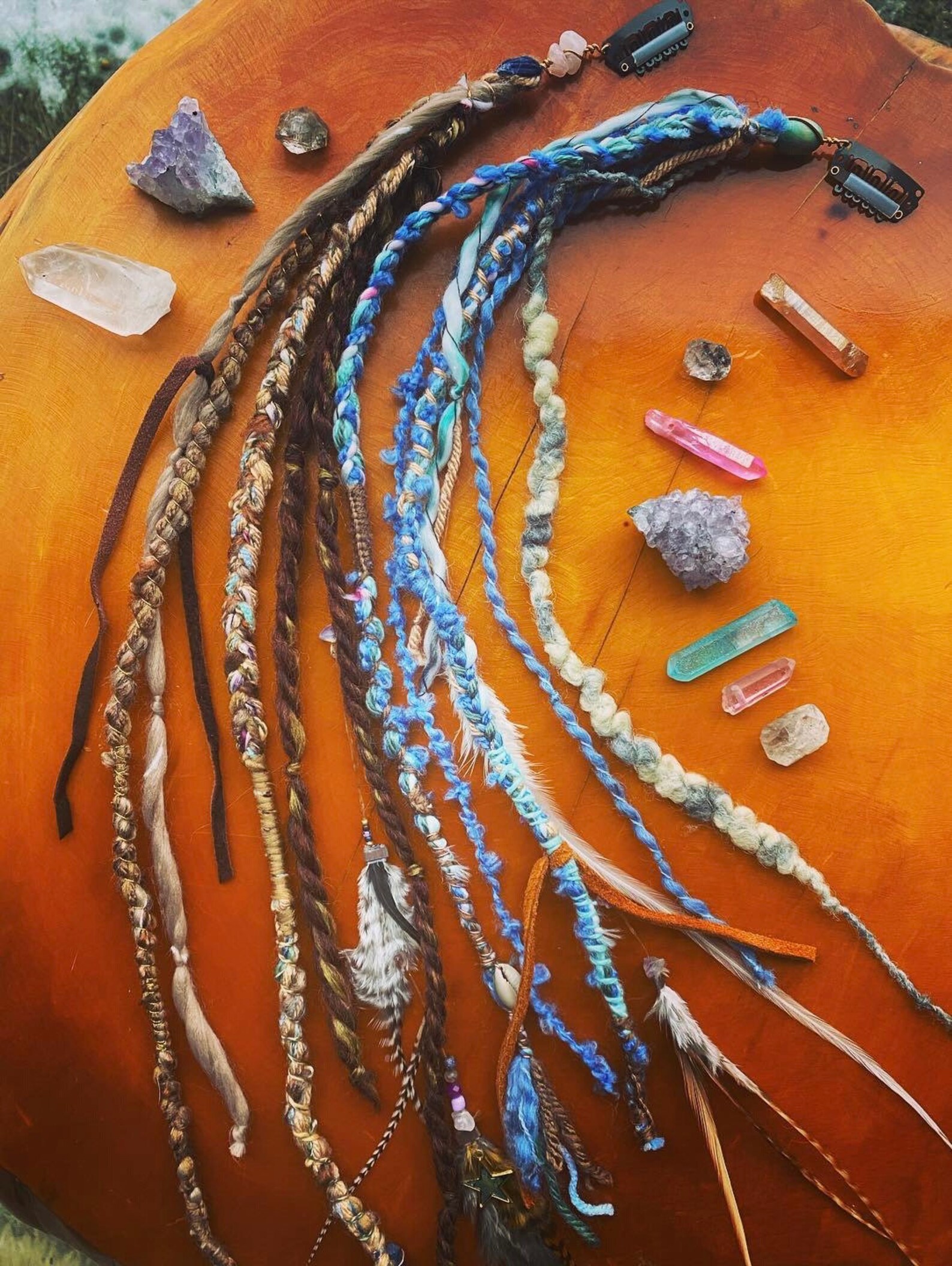 One Multi Layered Goddess-dreads Thread Dreads Bohemian | Etsy