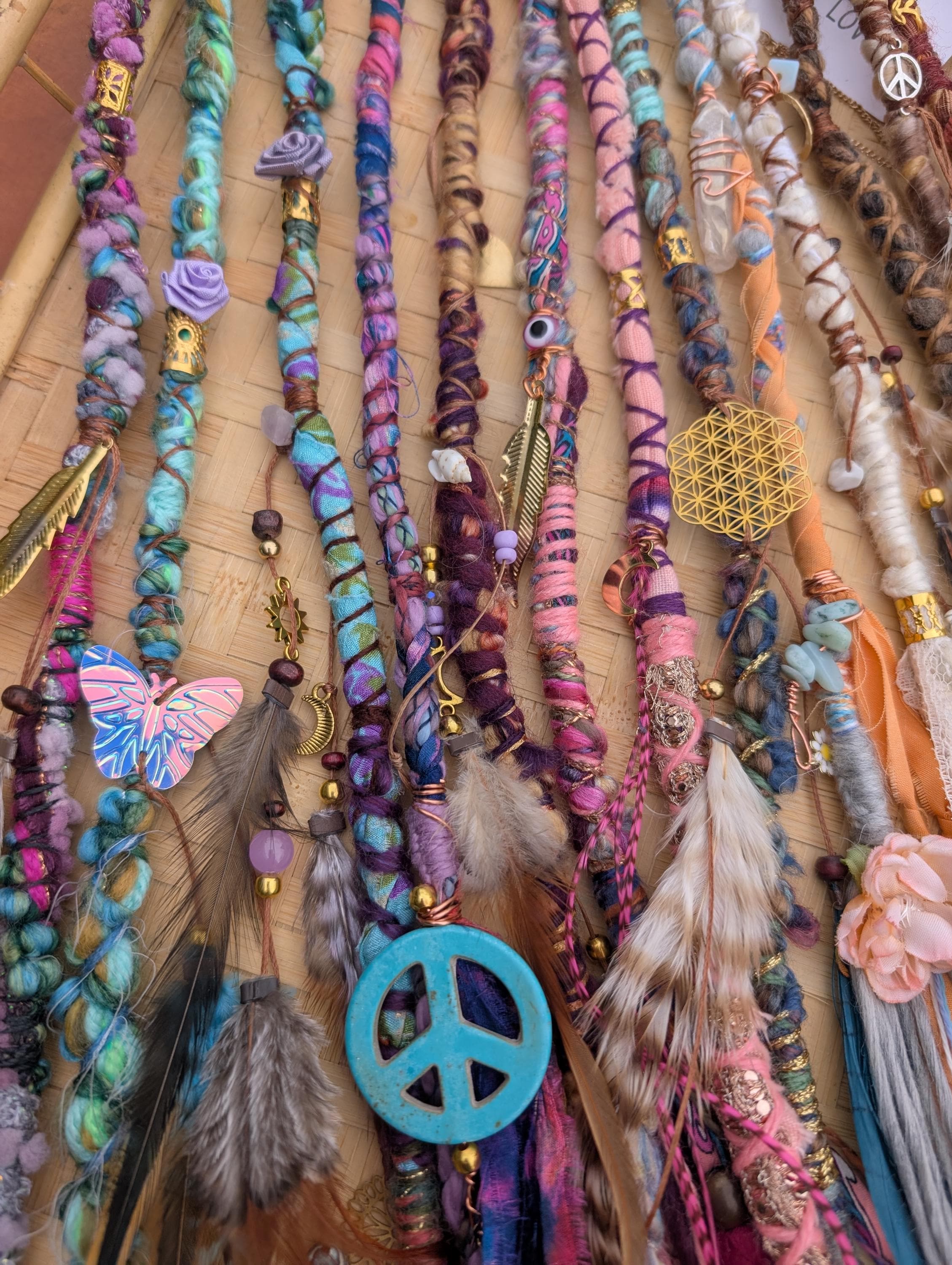 2 CUSTOM CREATED ∆ Free Spirit Hair Strands - Earth-friendly & Bohemian ...