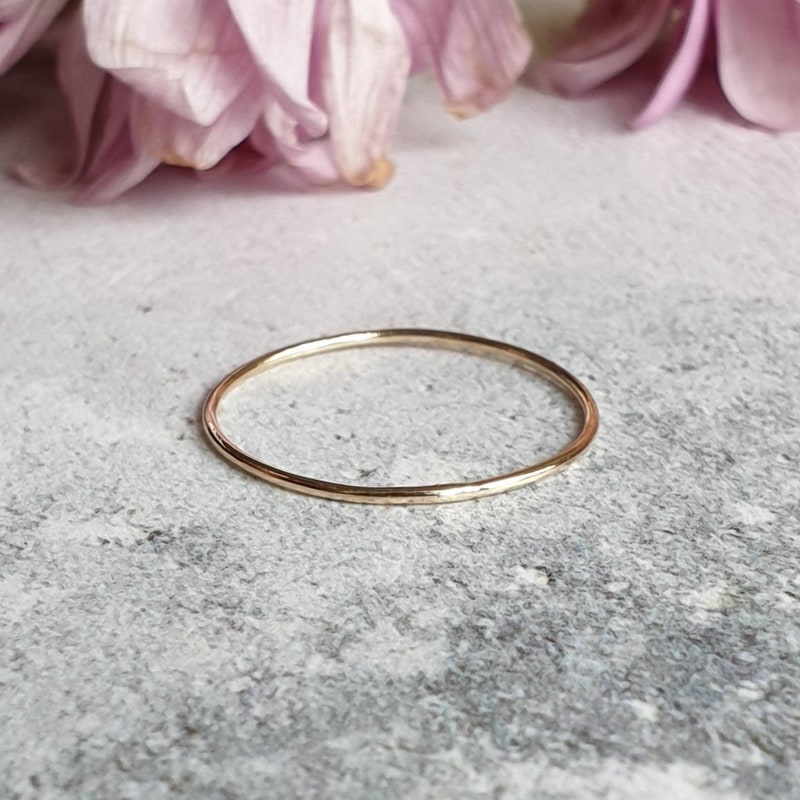 Thin Gold Ring - Etsy