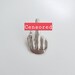 Sterling Silver Middle Finger Lapel Pin, Middle Finger Tie Tack ...