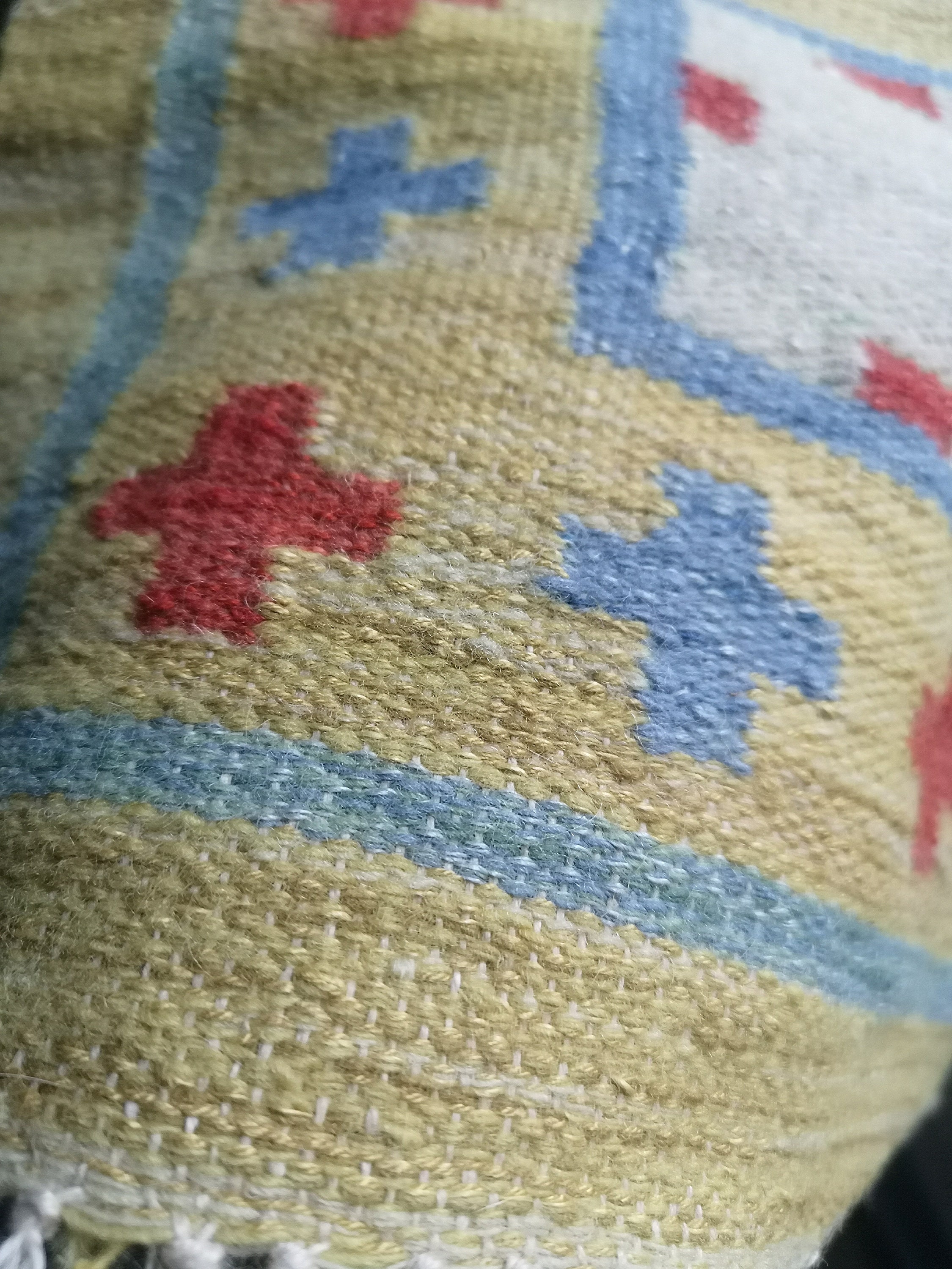 MCM Swedish Rollakan Rug Mod Placement Wool Runner Wall Hanging 1960's ...