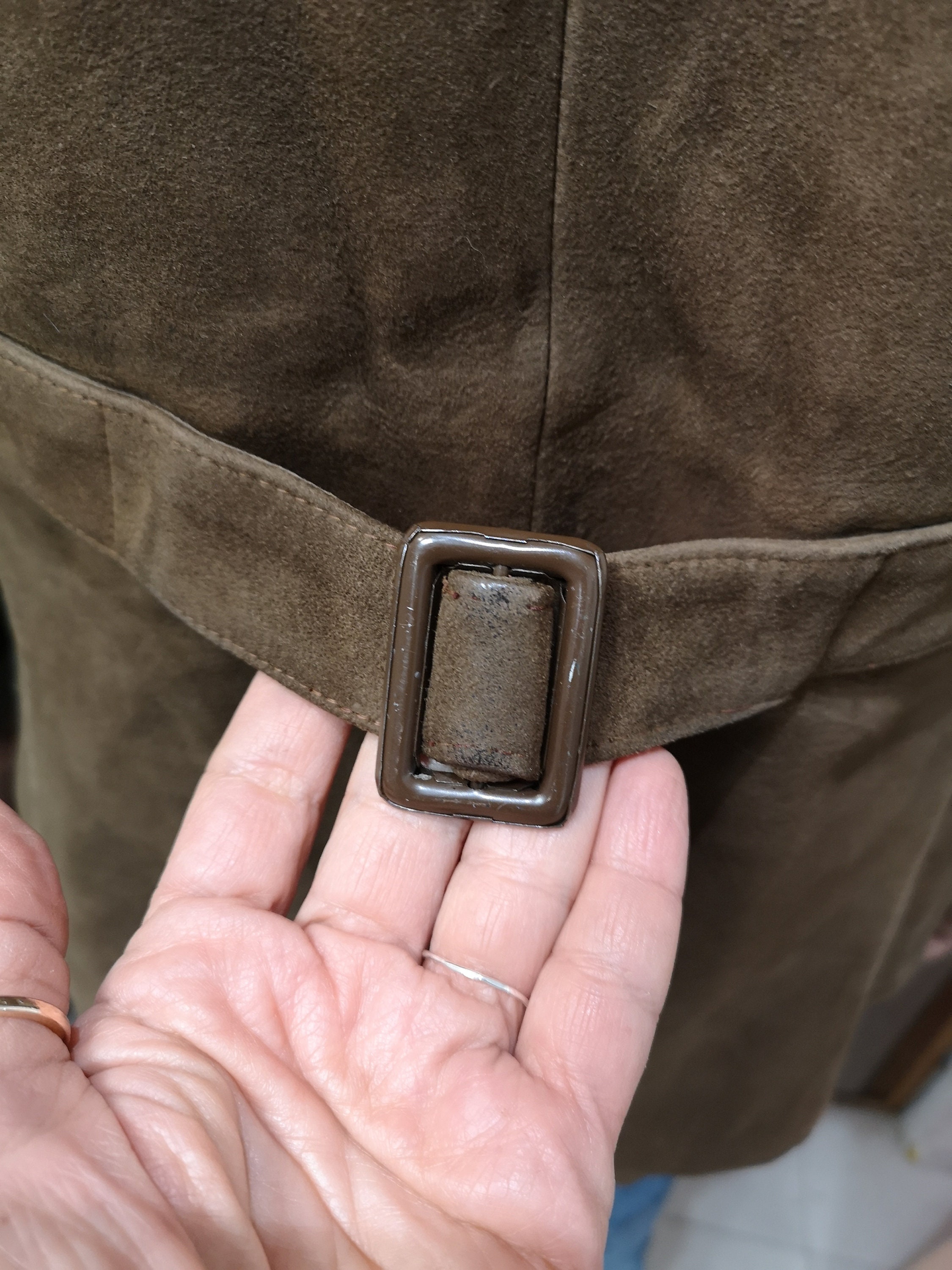 Antique 1920's Leather Jacket Scandinavian Vintage Goat Skin Coat ...