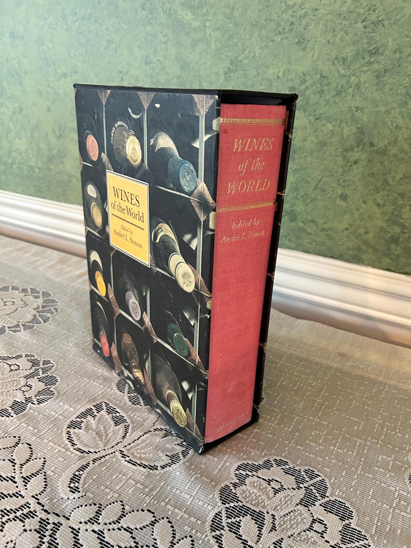 1960s Wines of the World Large Boxed Volume Encyclopedia History Book ...