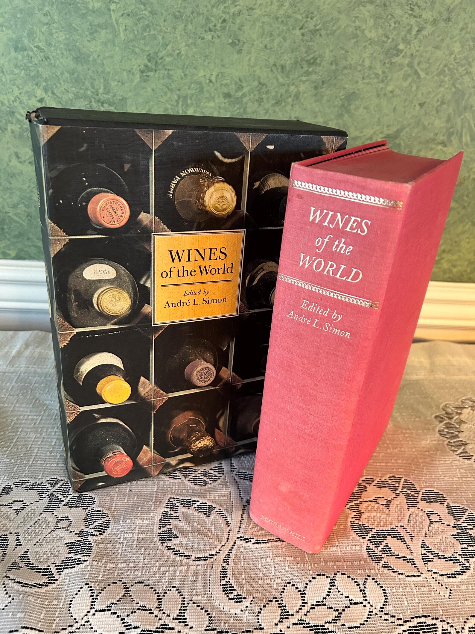 1960s Wines of the World Large Boxed Volume Encyclopedia History Book ...