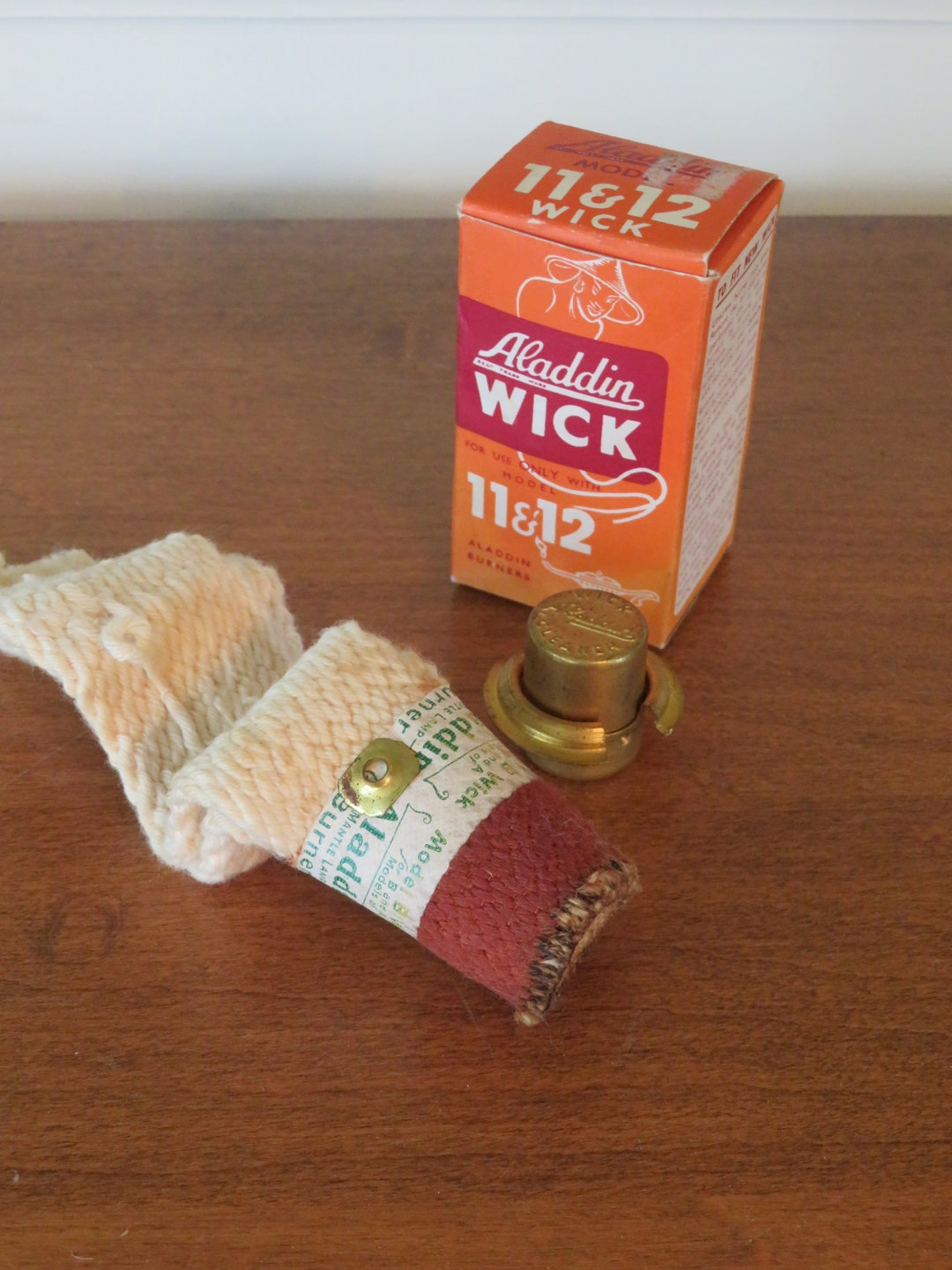 Aladdin Oil Lamp Wick Replacement for Models 11 and 12, Wick Cleaner ...