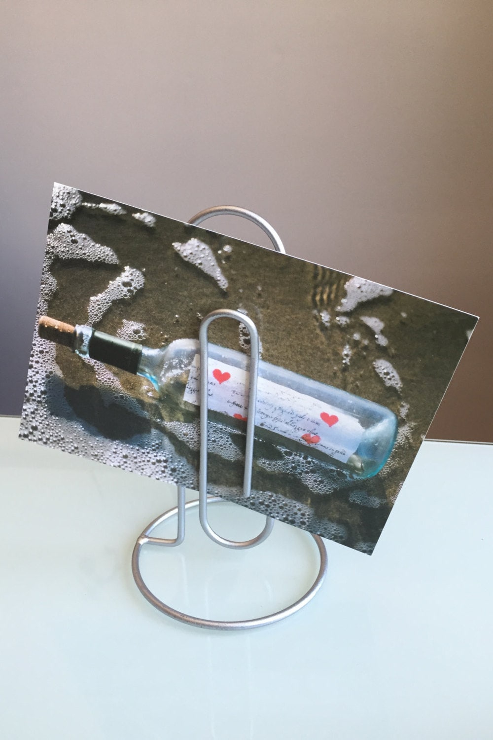 Jumbo Paperclips, Metal Memo Clip, Gold and Silver Paperclip Art. Retro ...