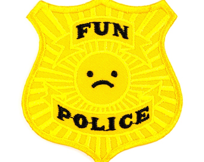 Fun Police Enamel Pin - Etsy