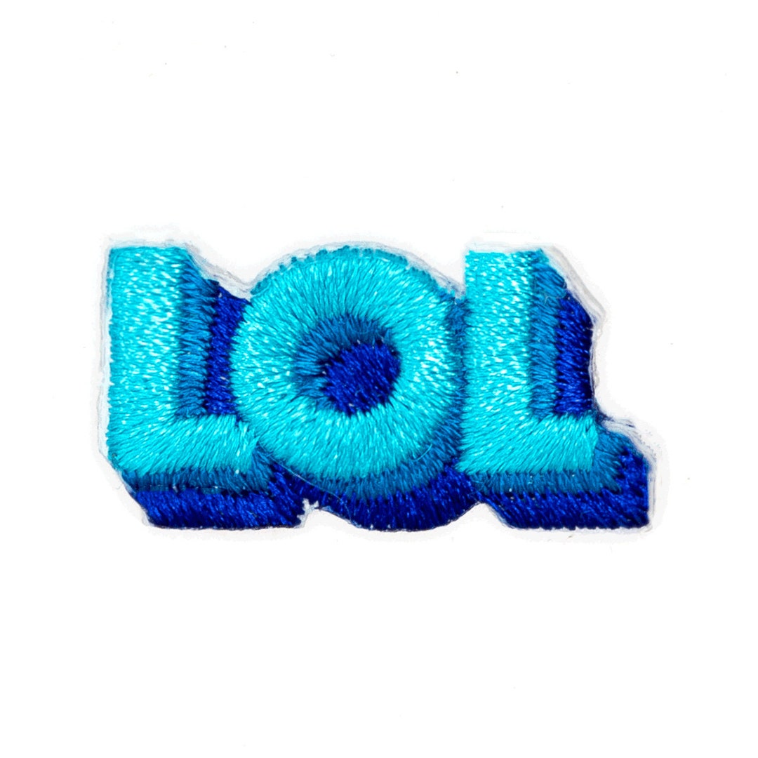 LOL Embroidered Mini Sticker Patch - Etsy