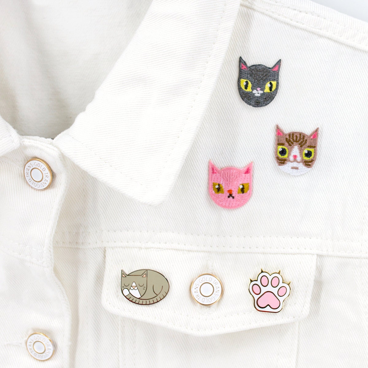 Cat Nap Enamel Pin | Etsy