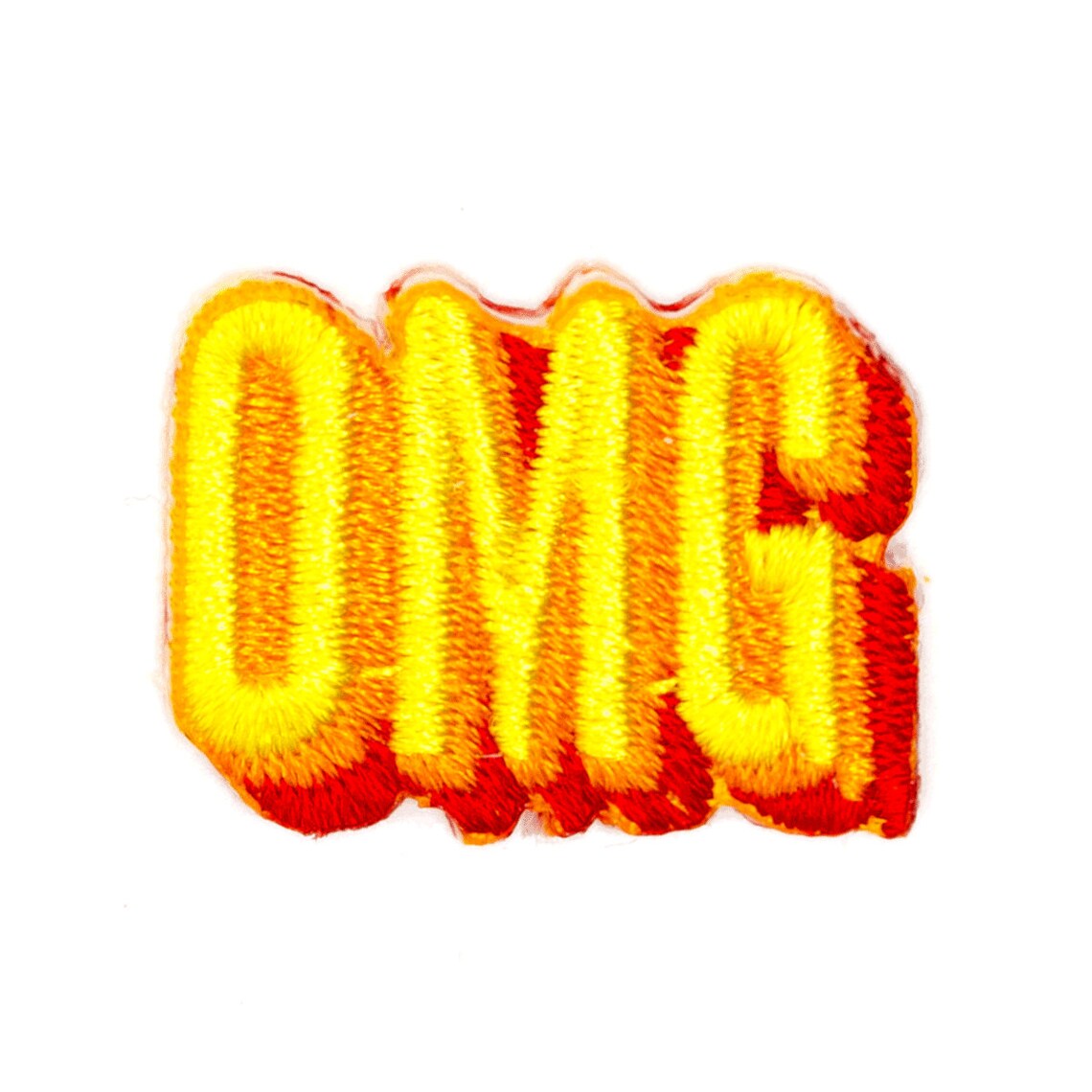 OMG Embroidered Mini Sticker Patch - Etsy