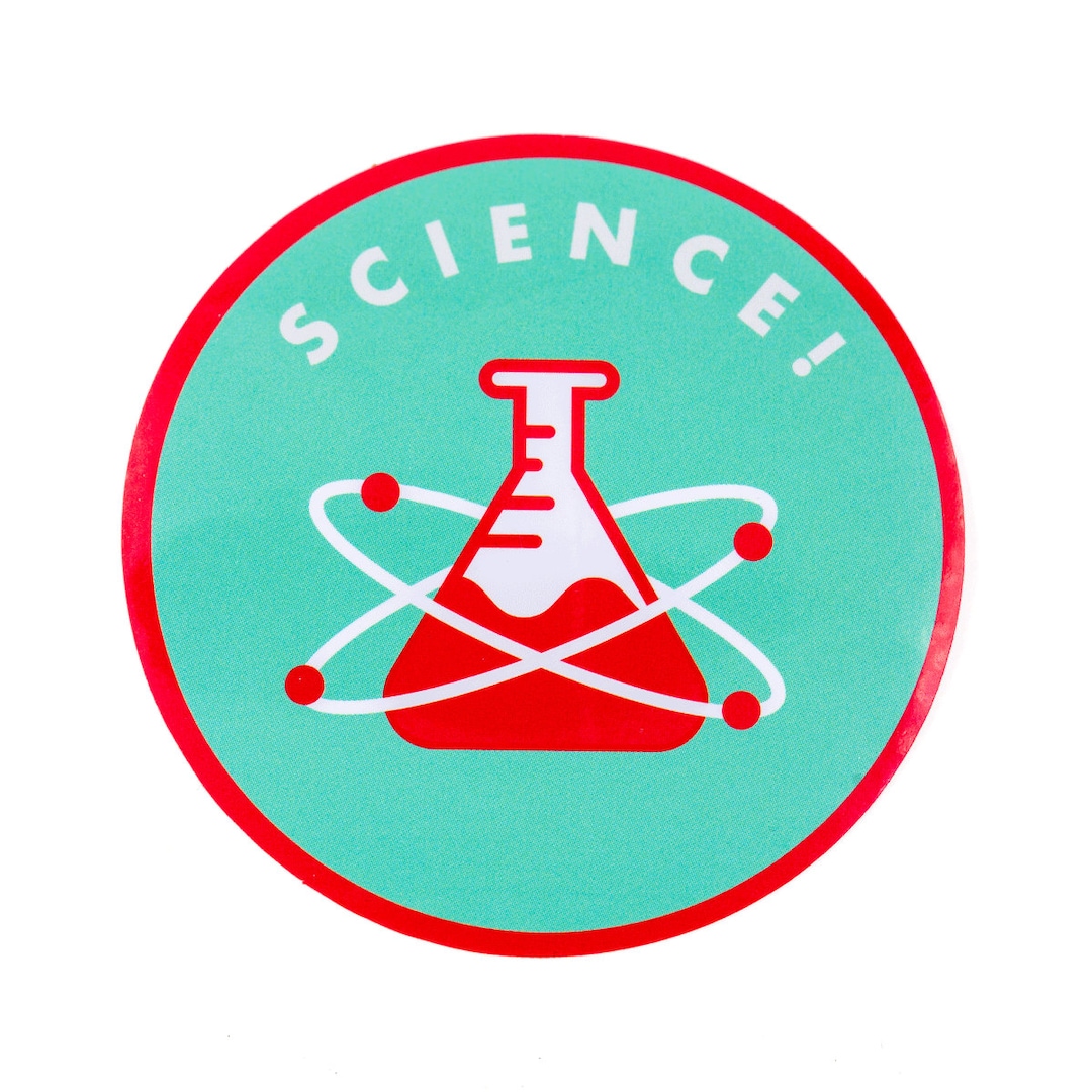 Science Vinyl Sticker - Etsy
