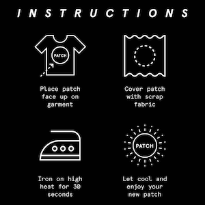 Sorry Mom Heart Embroidered Iron-On Patch | Etsy