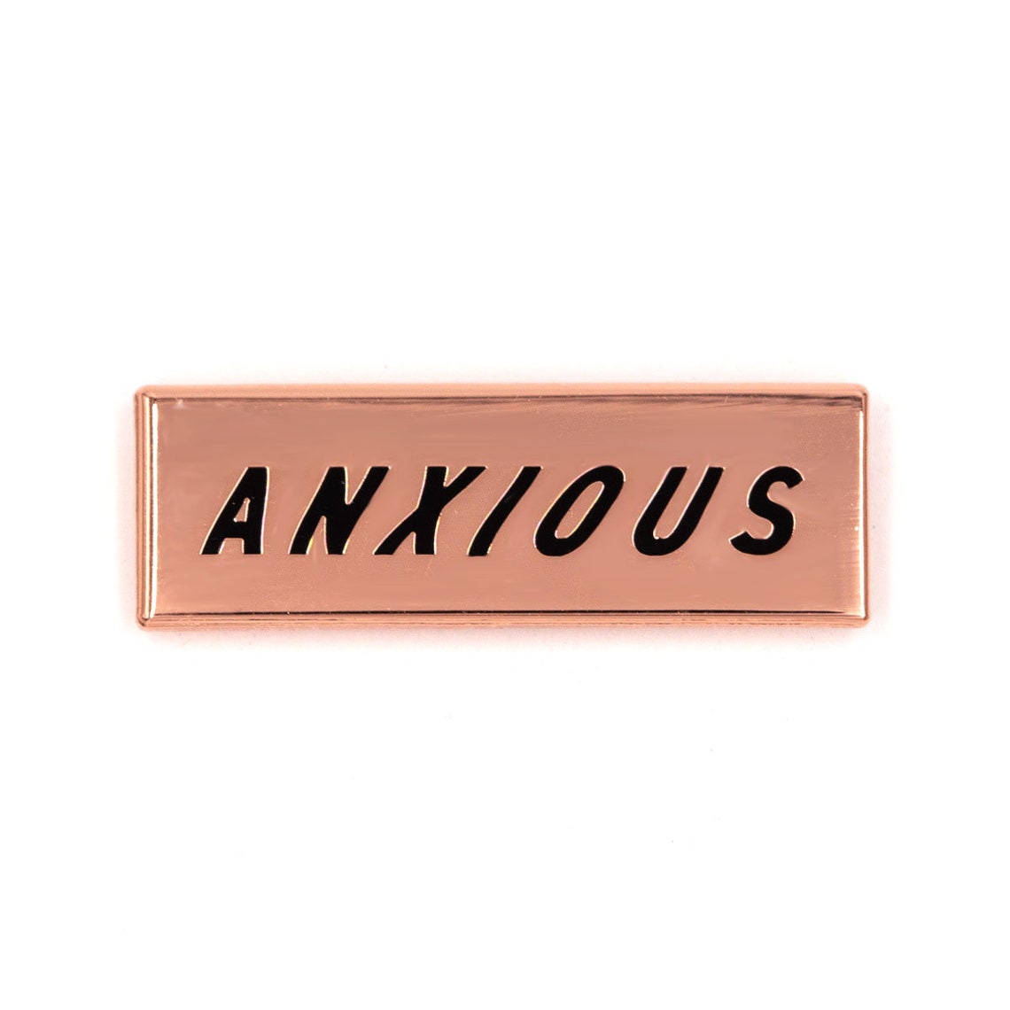 Anxious Enamel Pin - Etsy